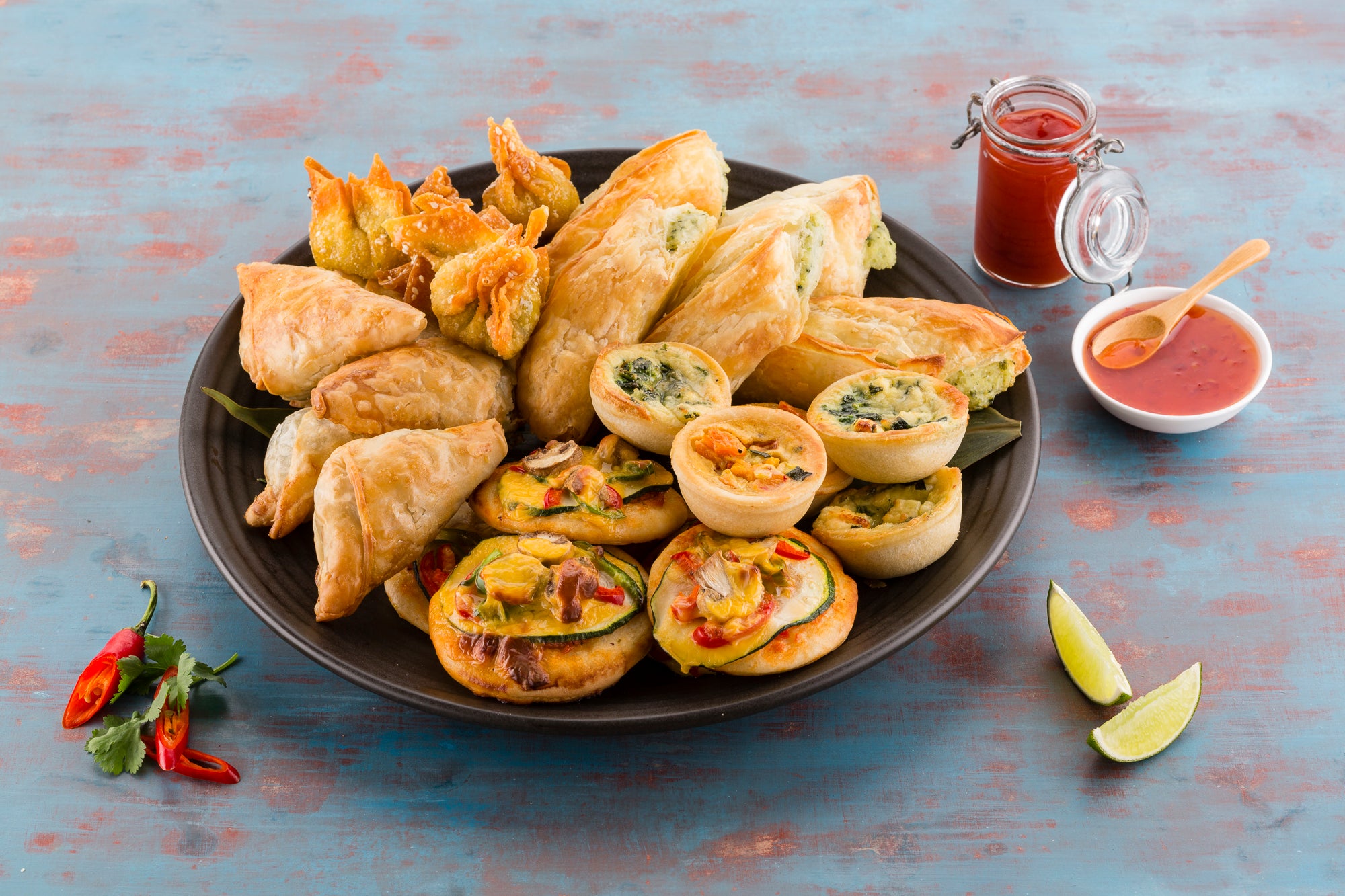 Hot Vegetarian Range