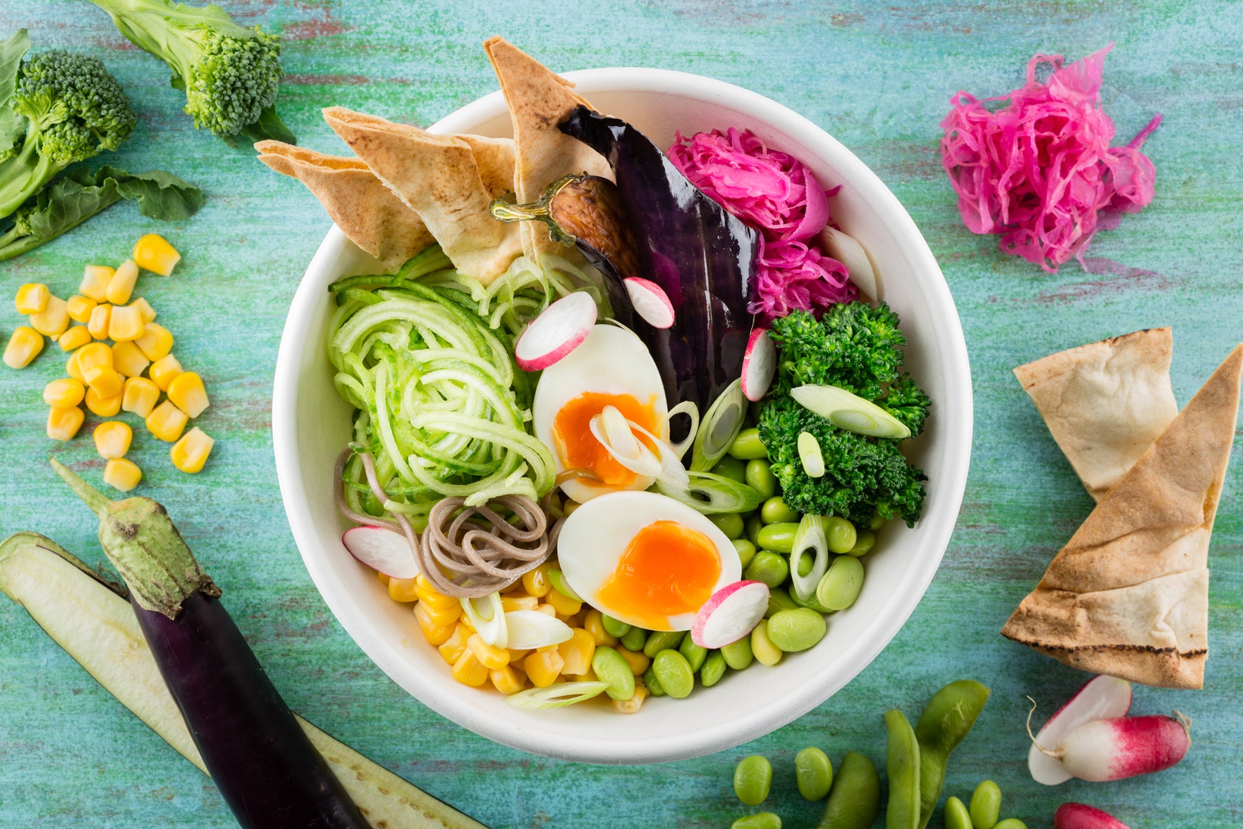 Egg Ramen Poke Bowl – Impressive Platters